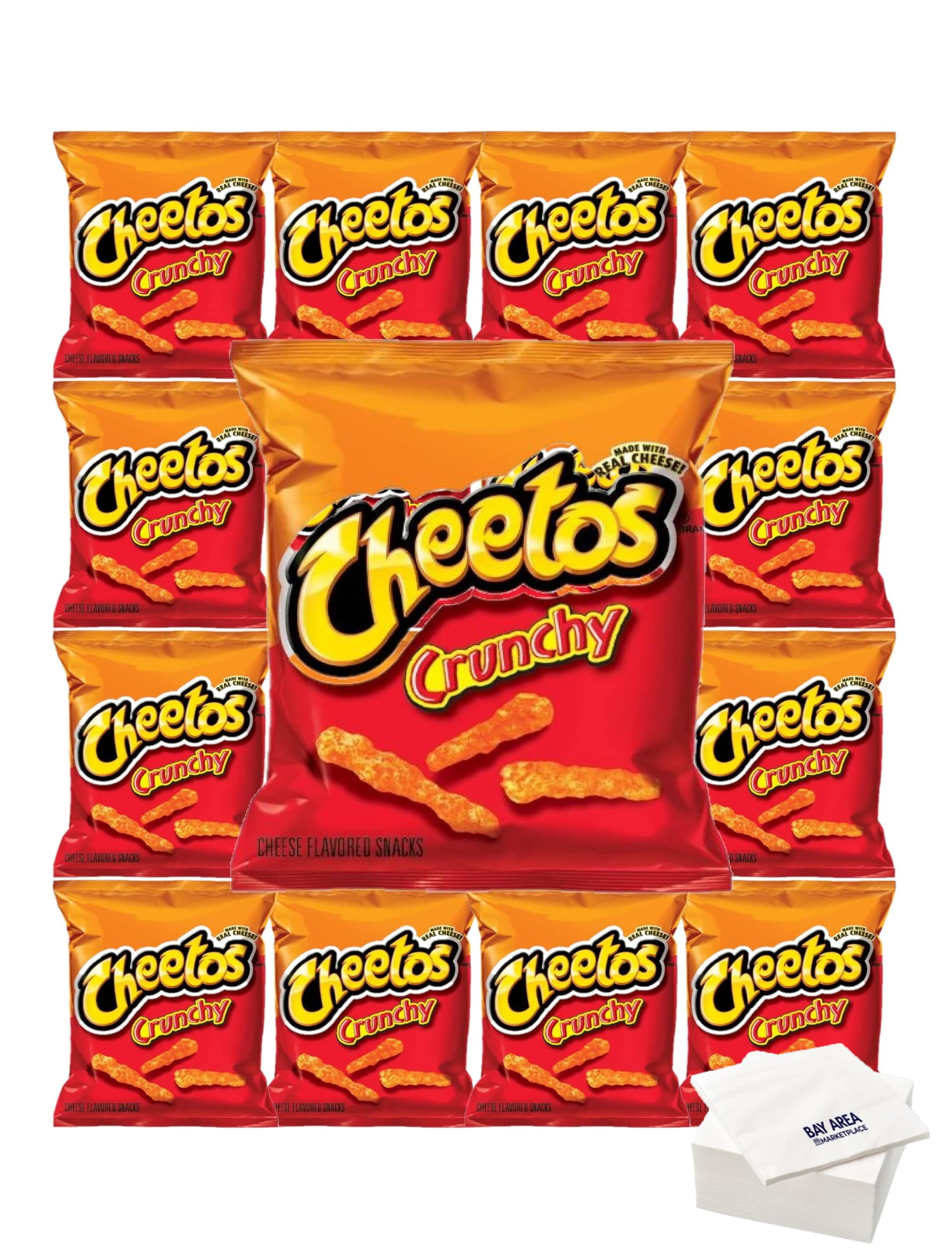 Cheetos Crunchy, 1 Oz CI30 Bags, 10 count (Crunchy Original) with Bay ...