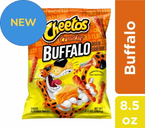Cheetos Crunchy Cheese Buffalo Chips 8.5 oz - Pack of 2 - Walmart.com