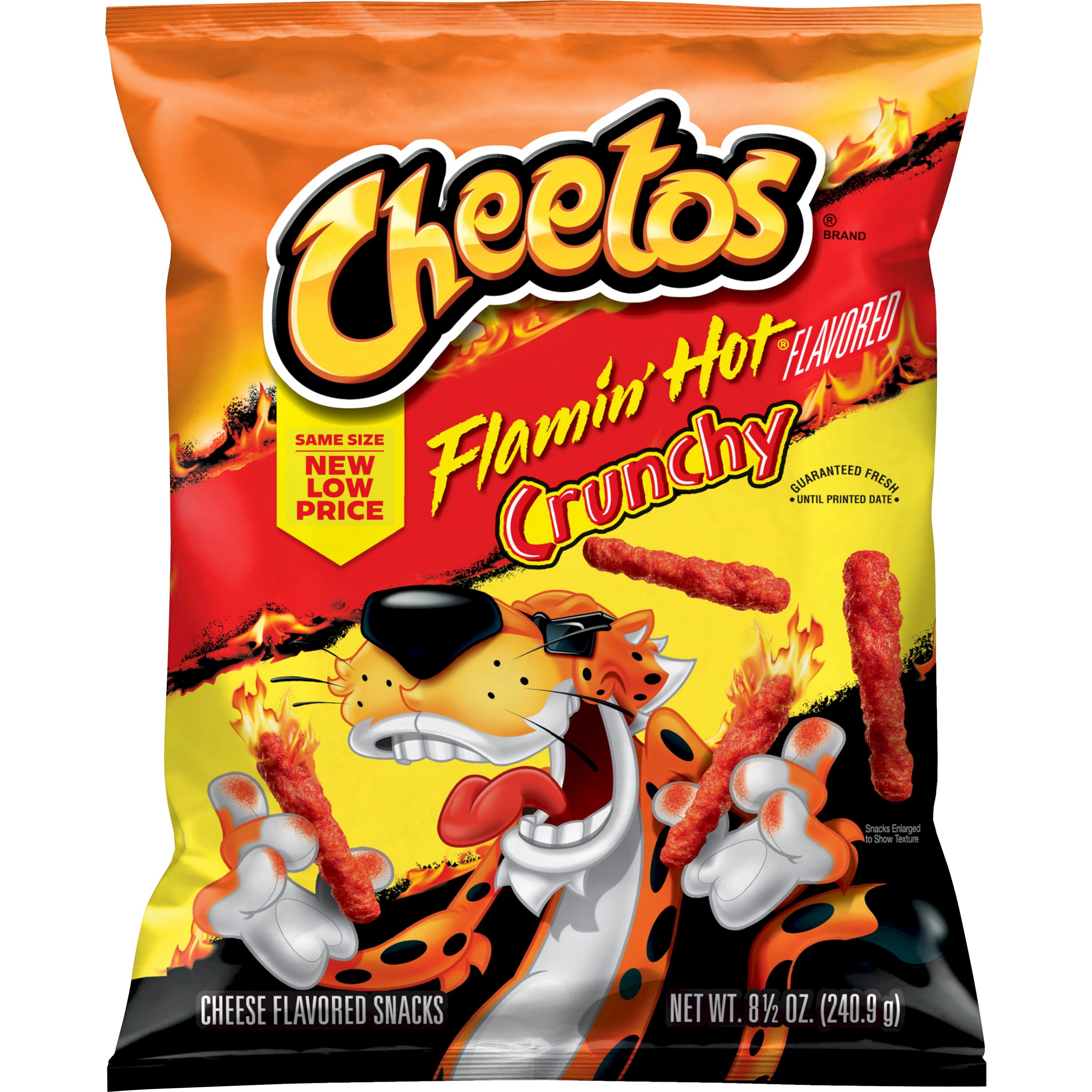Cheetos, Crunchy Cheese Flamin' Hot Snacks, 8.5 oz - Walmart.com