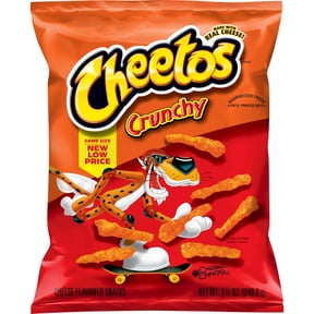 Chester's Flamin Hot Fries, Bold & Cheesy Flavor, Spicy & Crunchy ...