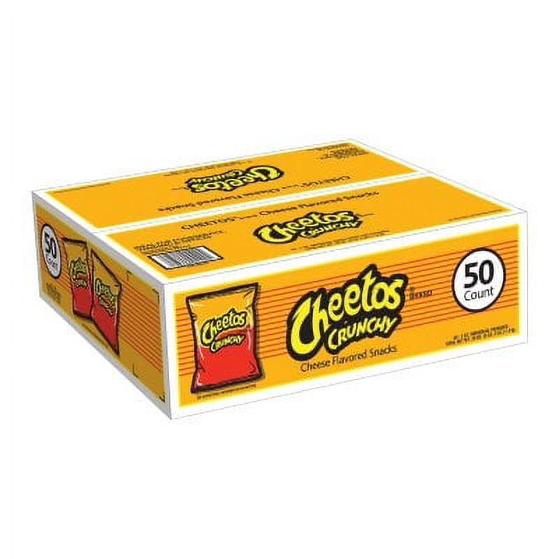 Cheetos Crunchy Cheese Flavored Snacks 50 Pk.1 oz. - Walmart Business ...