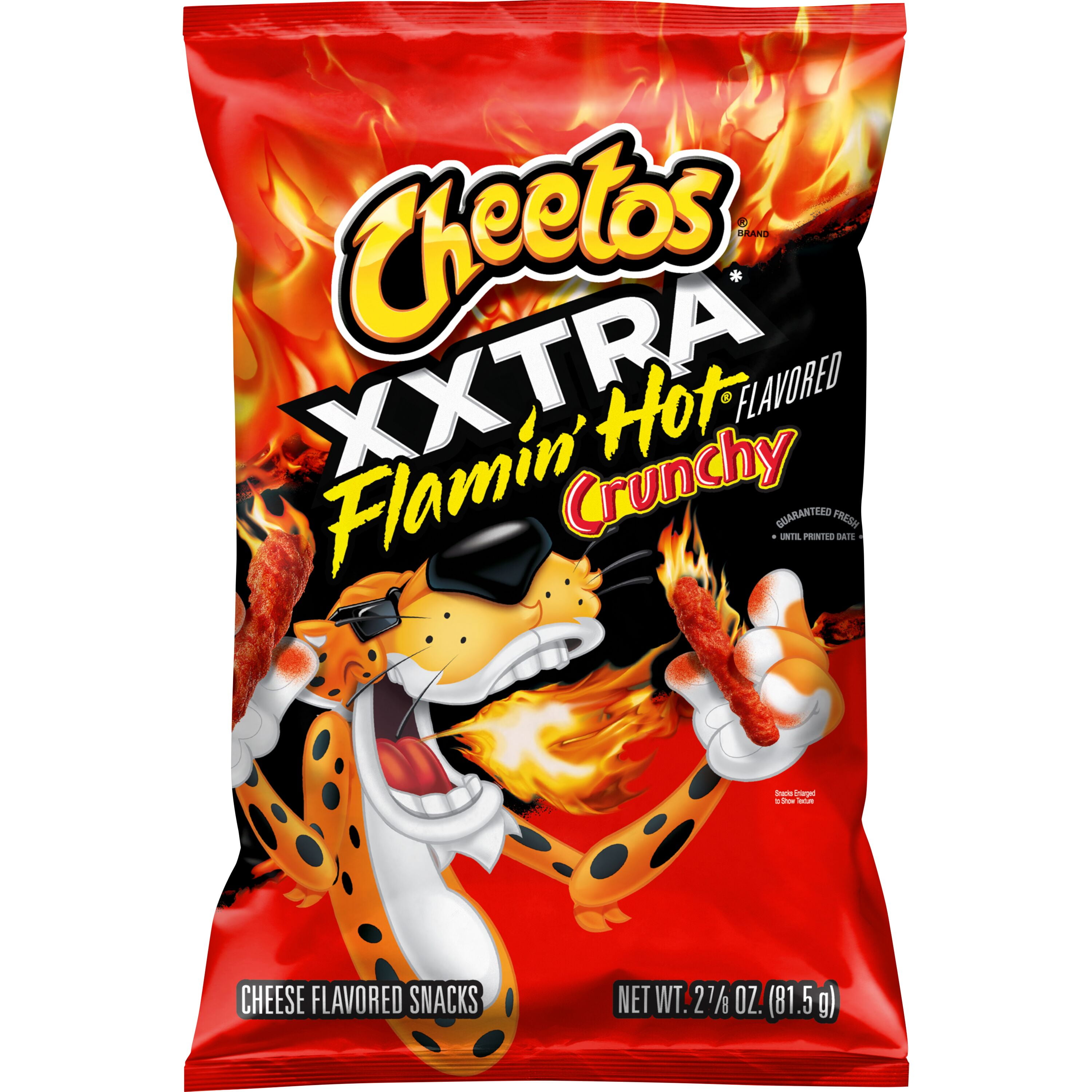 Cheetos Crunchy Cheese Flavored Snacks Xxtra Flamin' Hot, 2.875 oz Bag - Walmart.com