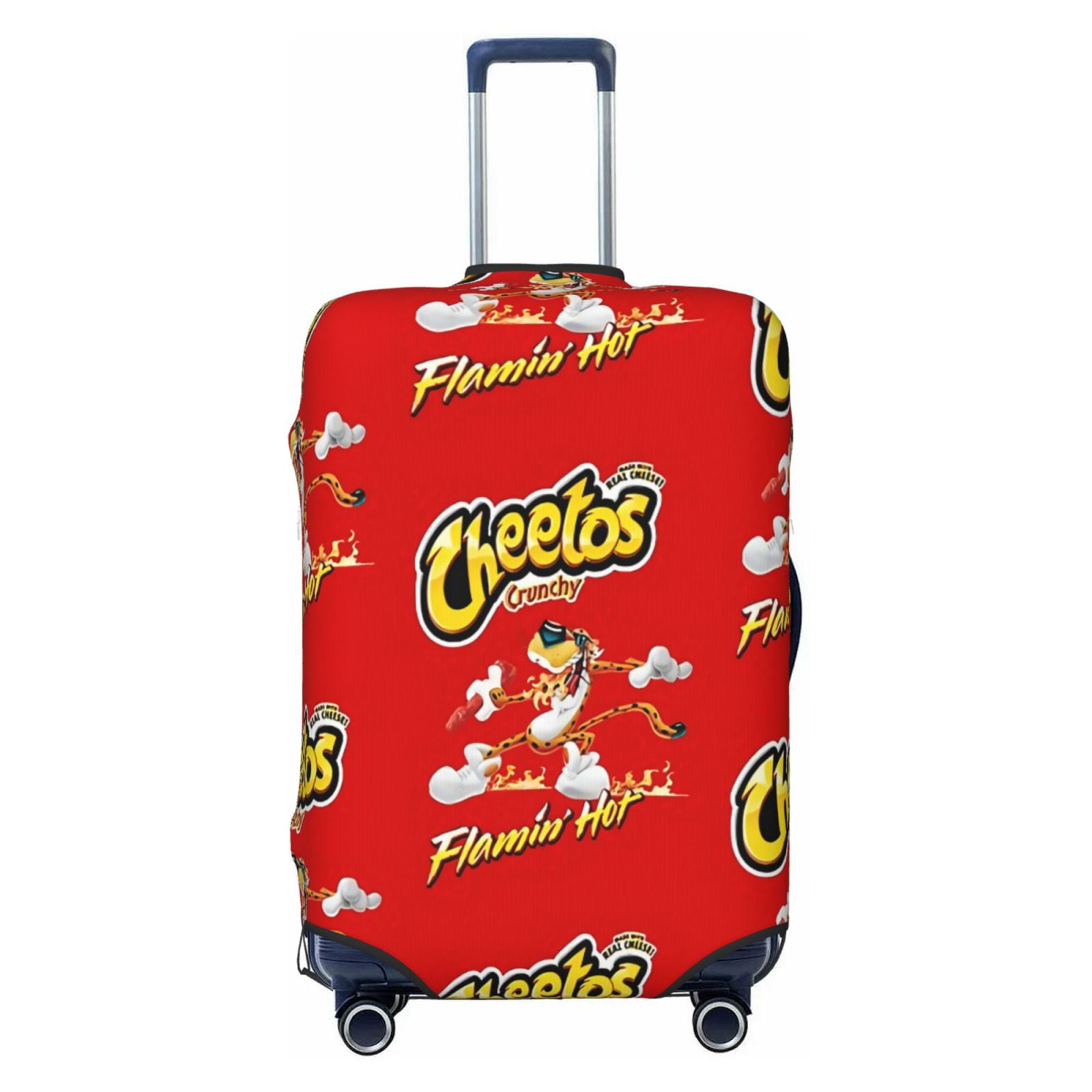 Cheetos Crunchy Flamin Hot Luggage Cover Approved Travel Suitcase ...