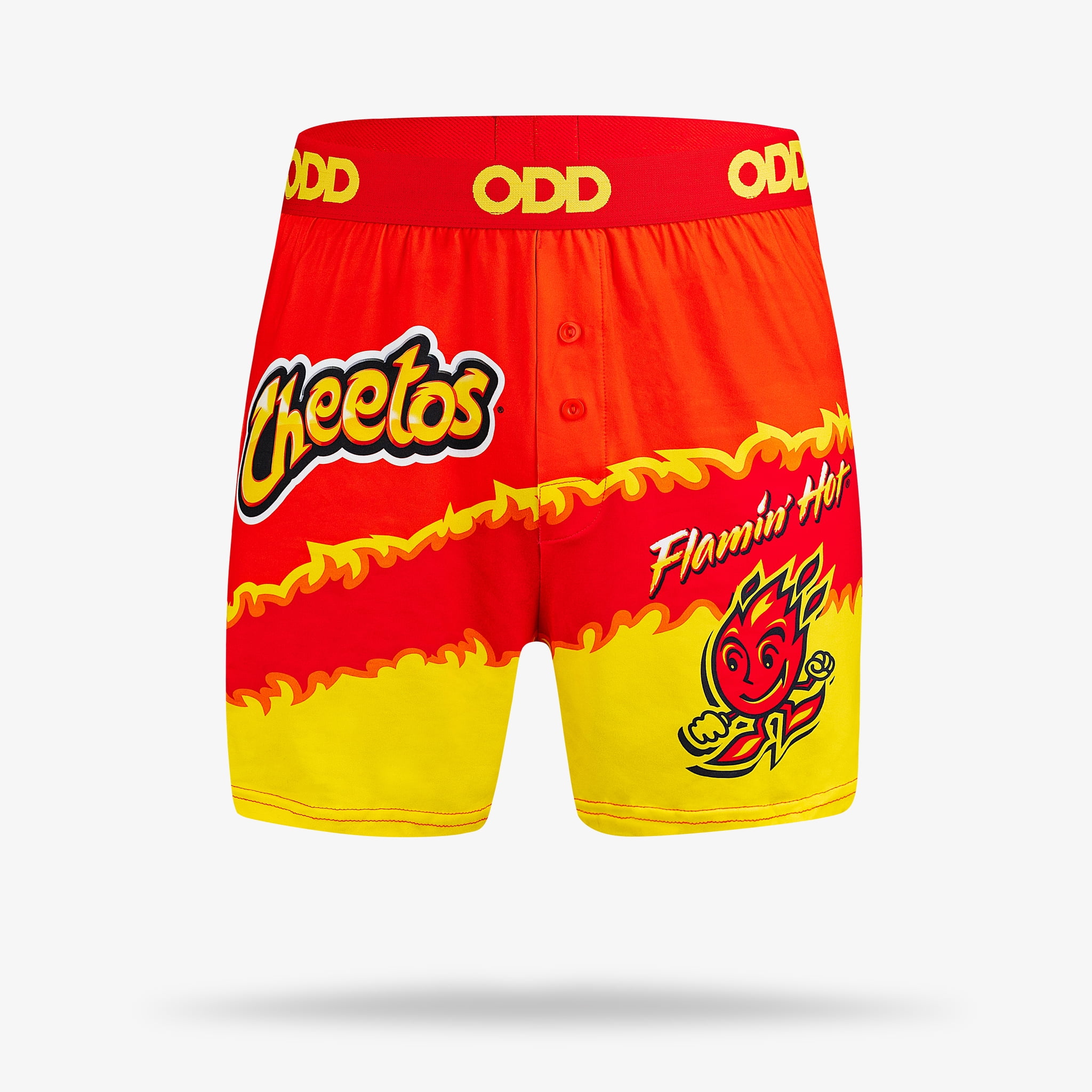 Cheetos Flamin' Hot Men's Boxer Lounge Shorts - Walmart.com