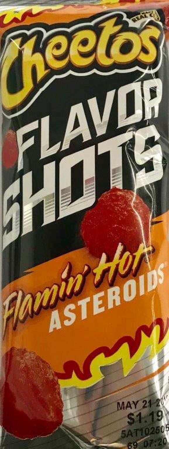 Cheetos Flavor Shots Flamin' Hot Asteroids Flavored Snack Chips,(1PACK ...
