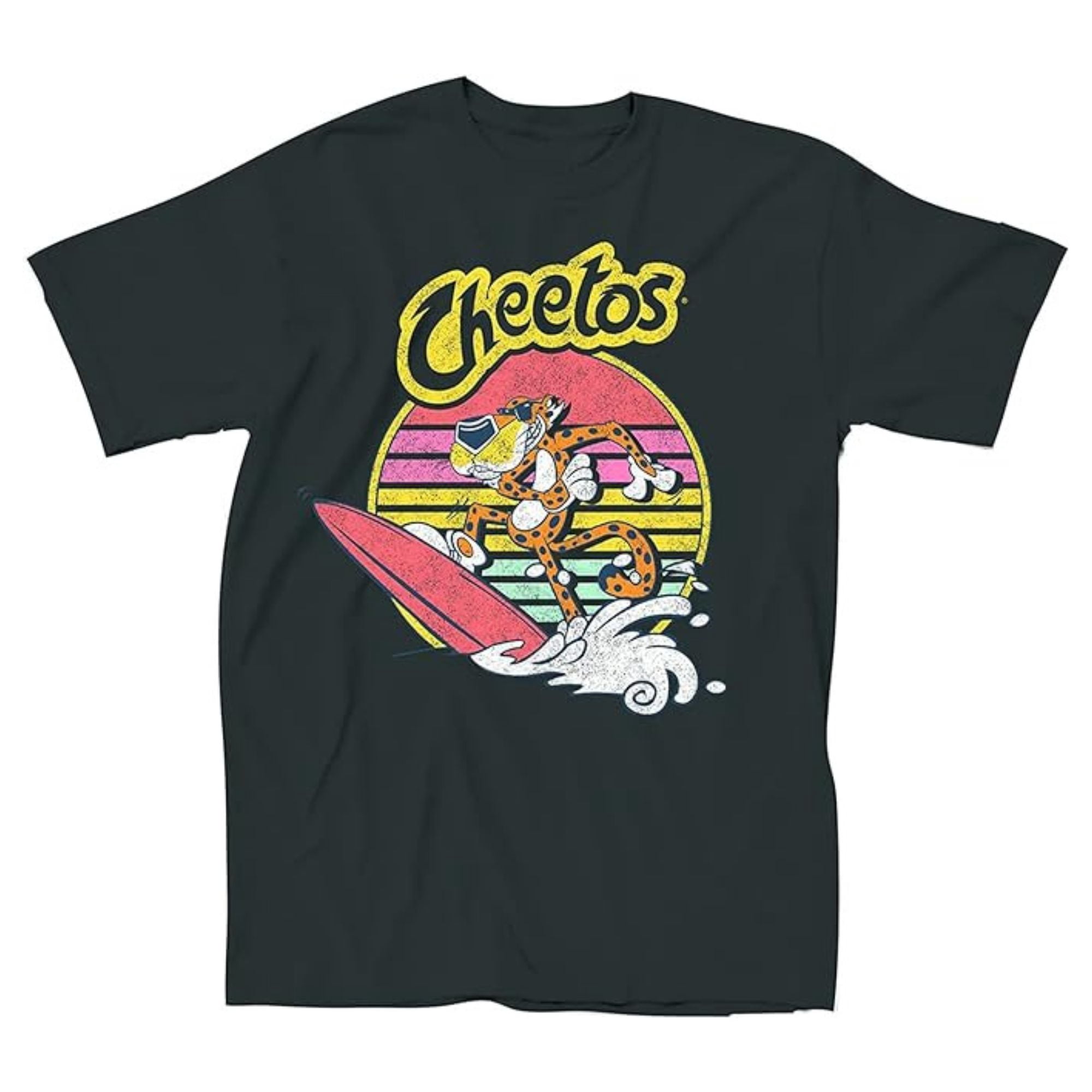 Cheetos Ladies Chester Cheetah Shirt, Graphic Surfing Chester T-Shirt ...