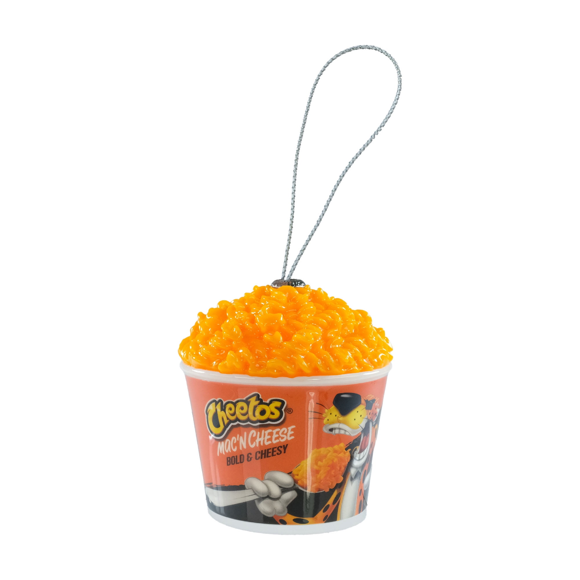 Cheetos Mac Cheese Cup Decoupage Christmas Ornamnet, 3" Tall, Orange ...