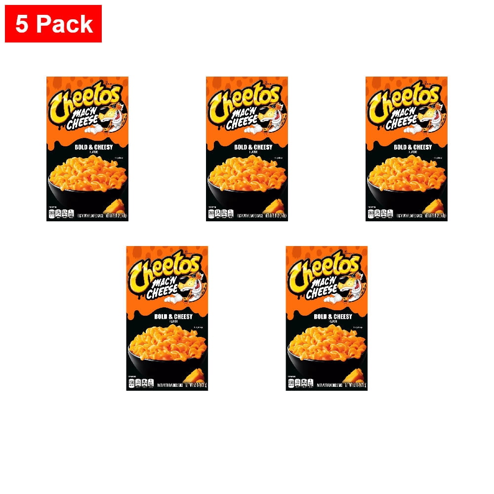Cheetos MacN Cheese Pasta With Bold & Cheesy Flavored Sauce 5.9 oz - 5 ...