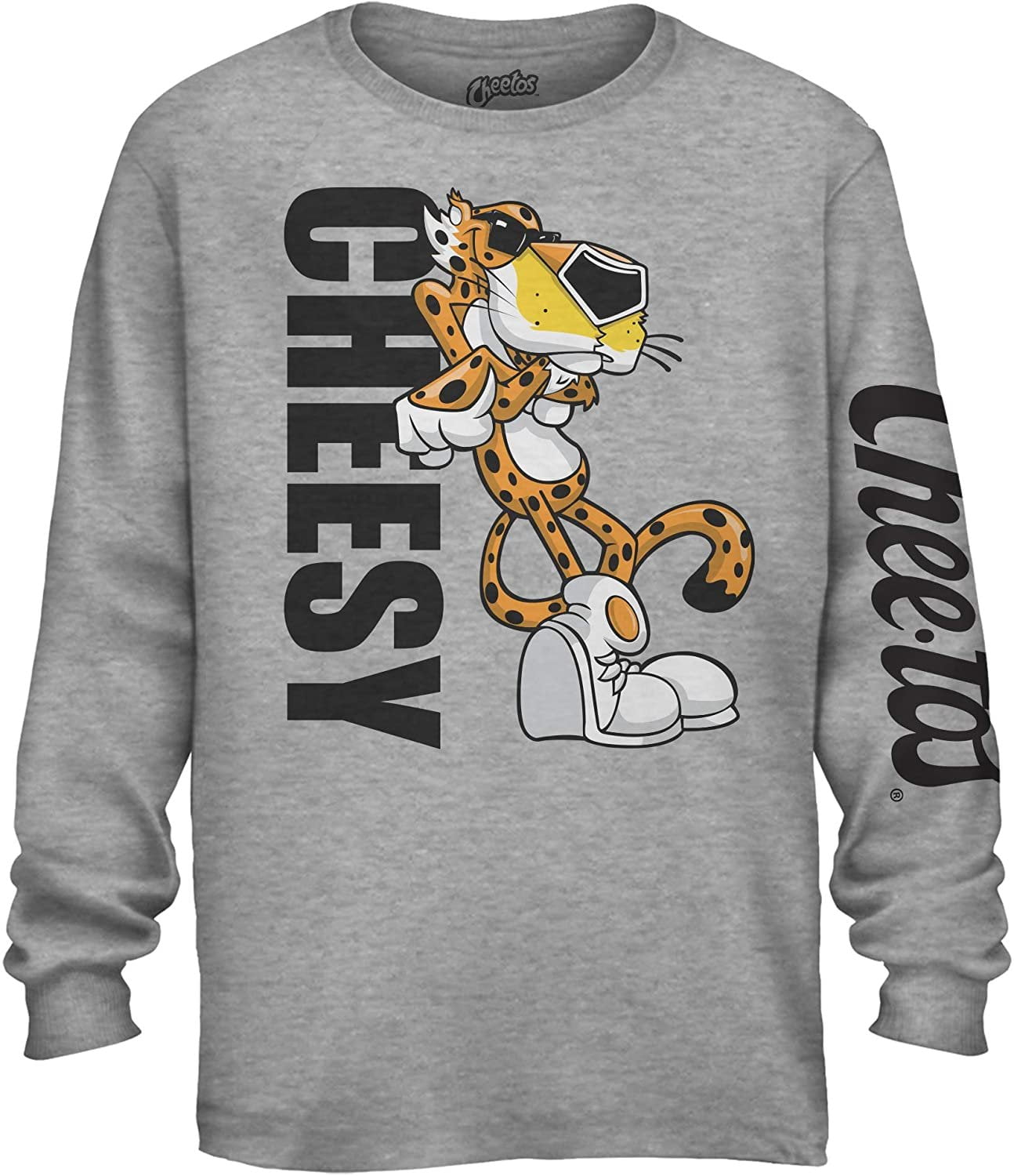 Cheetos Mens Chester Cheetah Shirt - Flamin Hot Chester Cheetah Long ...