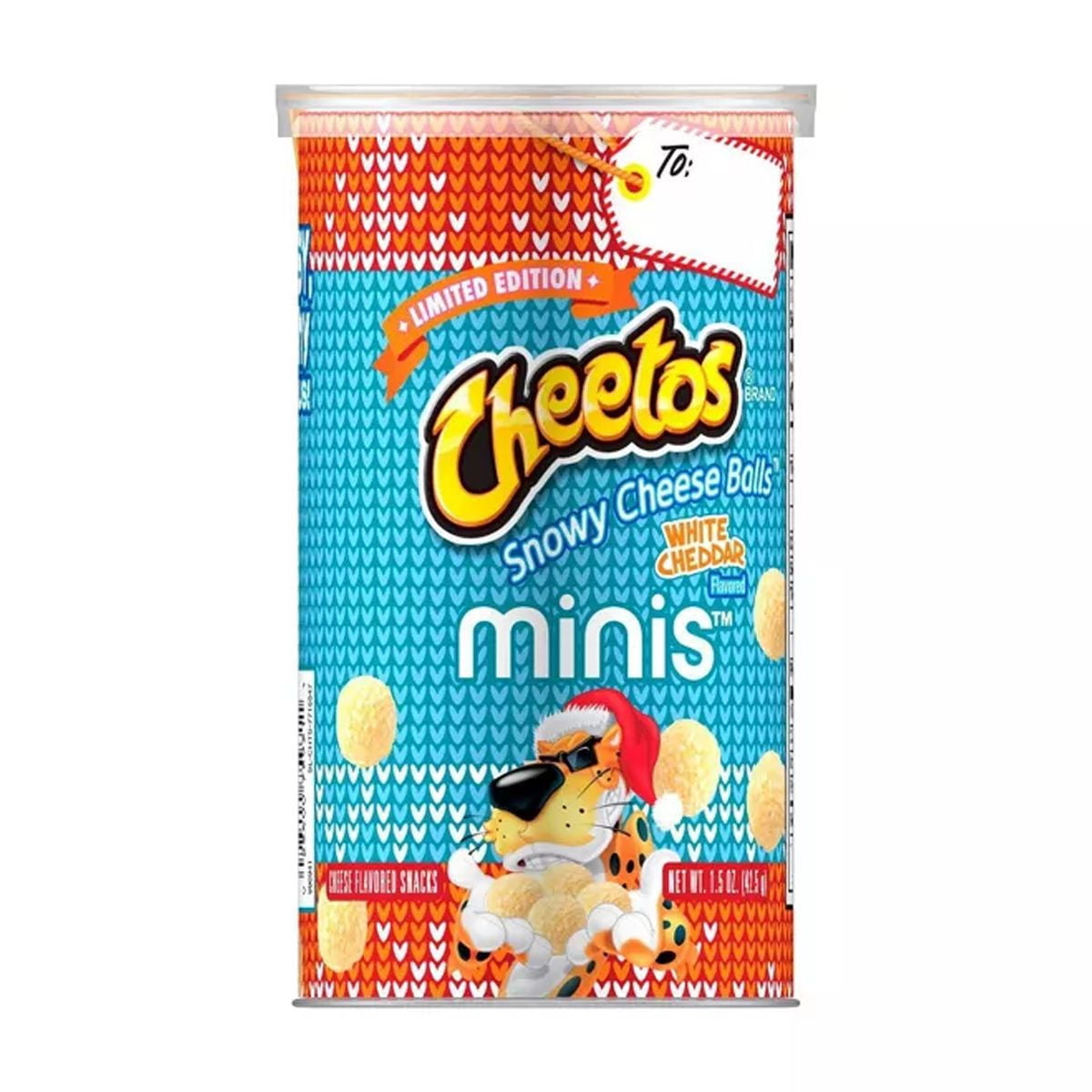 Cheetos Minis Snowy Cheese Balls White Cheddar - Single Serve - 1.5oz ...