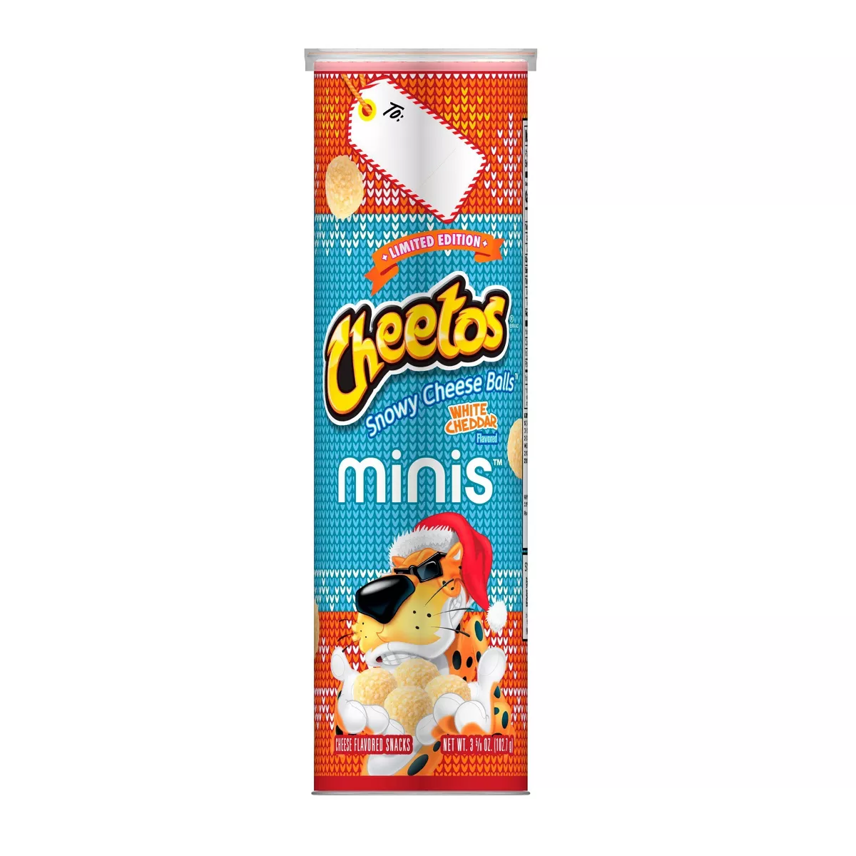 Cheetos Minis Snowy Cheese Balls White Cheddar - Take Home - 3.625oz ...