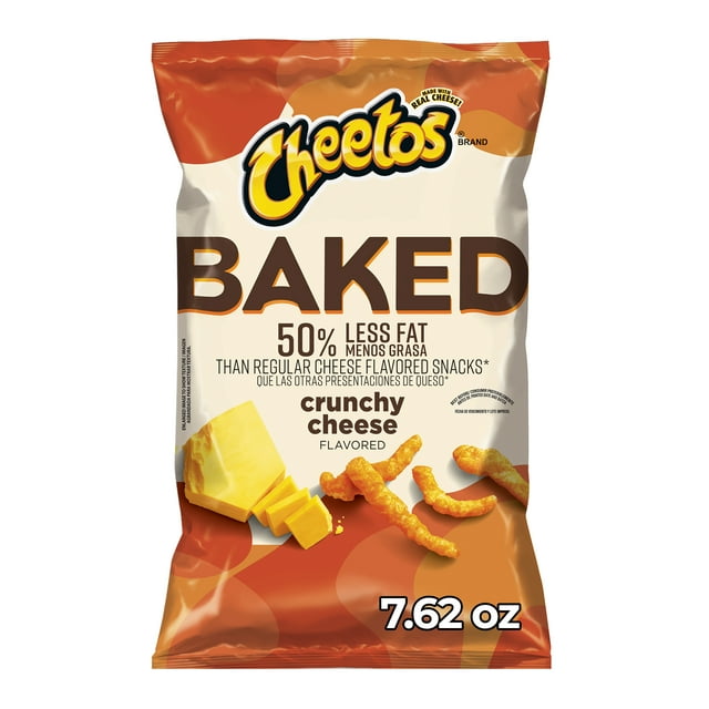 Cheetos Oven Baked Gluten Free Crunchy Cheese Flavored Snacks - Walmart.com