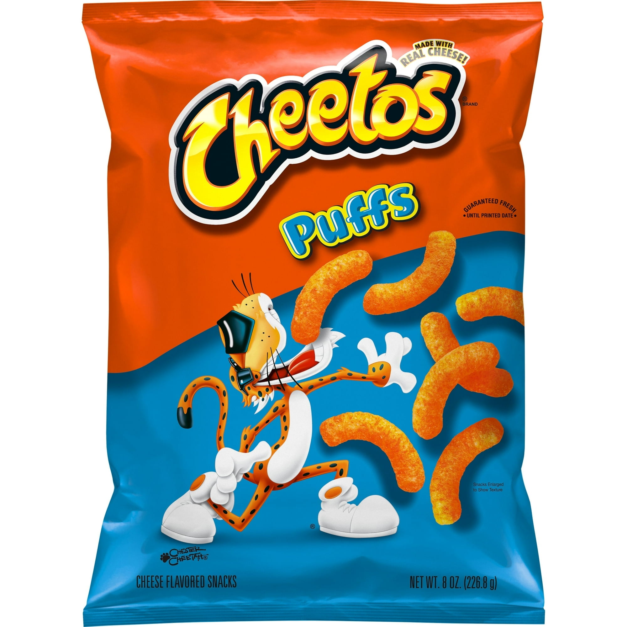 Cheetos Puff Cheese Flavored Snack Chips, 8 oz (Pack of 6) - Walmart.com