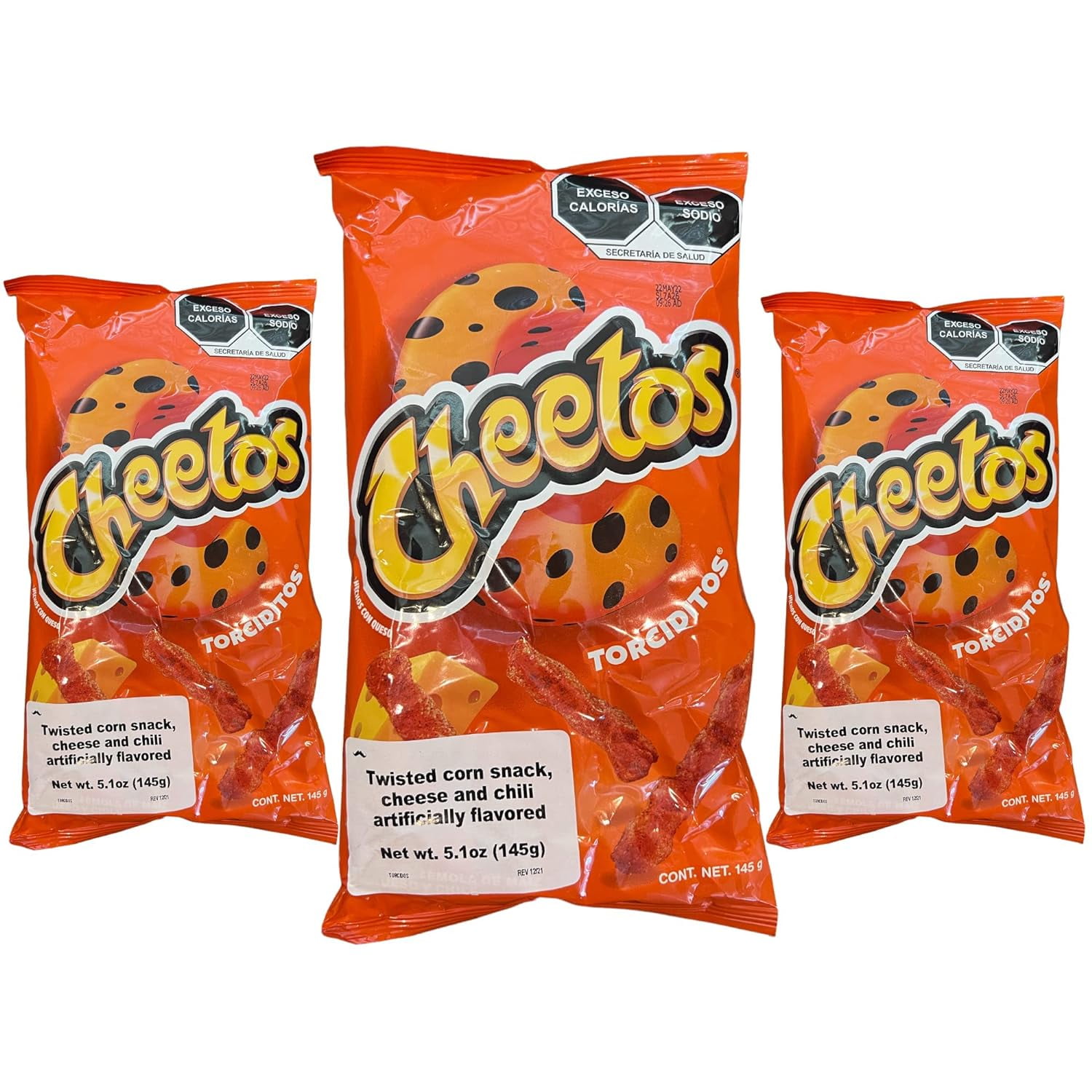 Cheetos Torciditos 3 Pack - Walmart.com