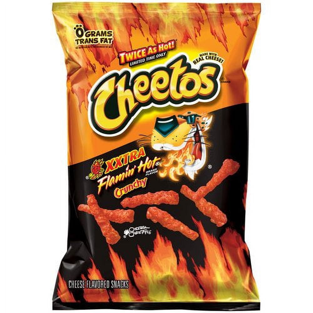 Cheetos Xxtra Flamin Hot Crunchy Flavor Snacks 3 75oz 28 Pack