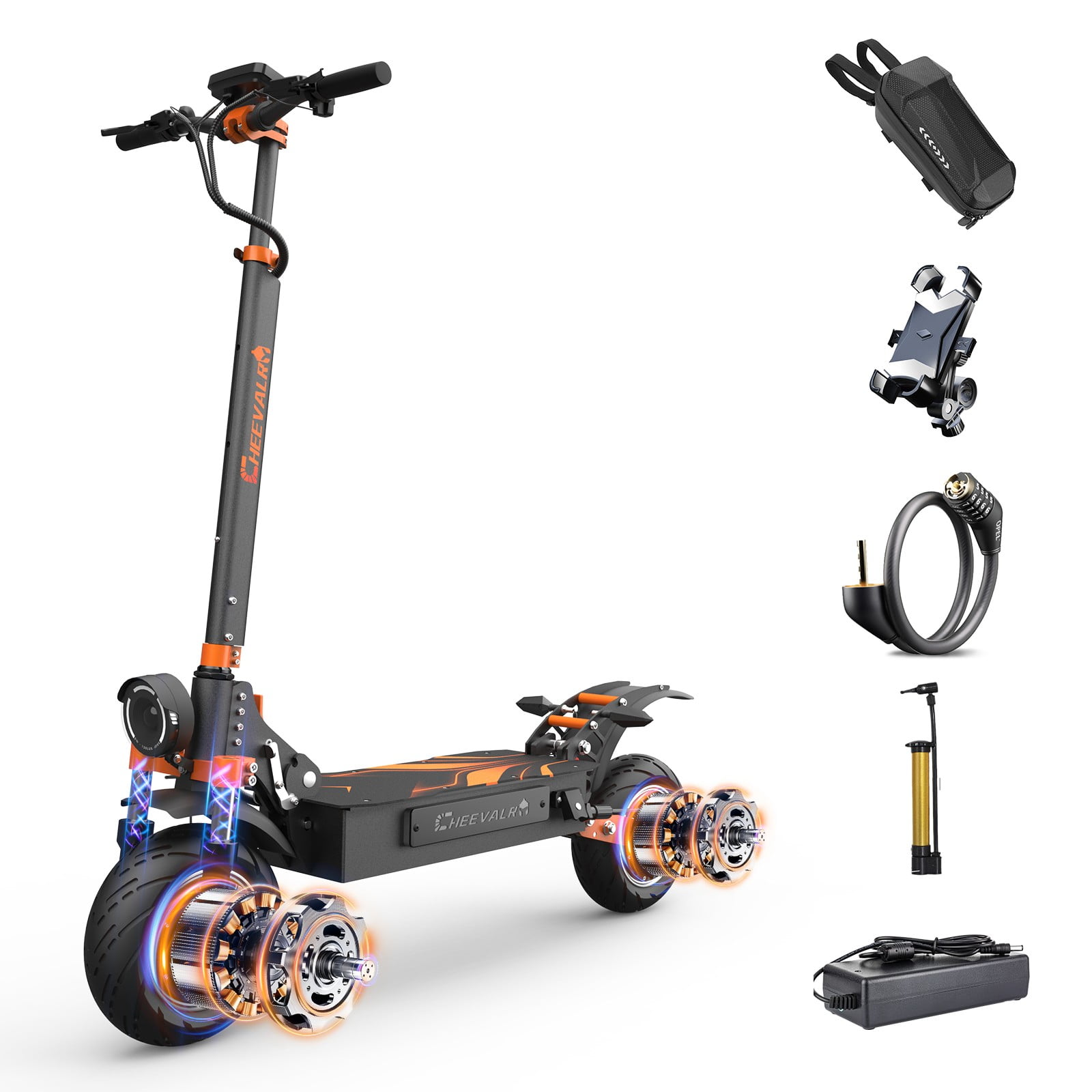 Cheevalry S10 Adult Off-Road Electric Scooter,3200W(Peak) Dual Motor ...