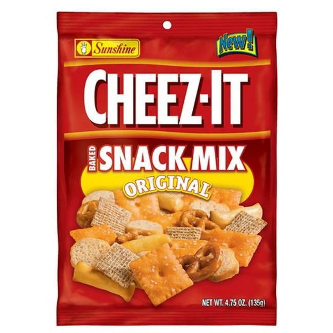Cheez-It 24100-55715 4.5 oz Baked Snack Mix - pack of 6 - Walmart.com