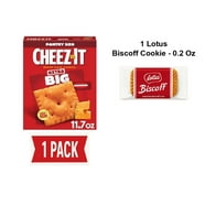Cheez-It Hidden Valley Ranch Cheese Crackers, Zesty Crispy Snack, 12 ...