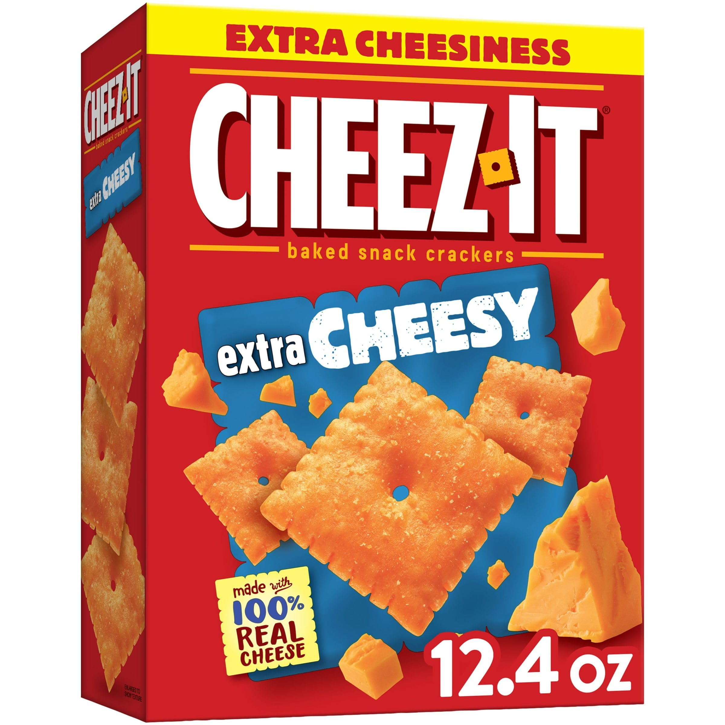 Cheez-It Cheese Crackers, Baked Snack Crackers, Lunch Snacks, Extra ...