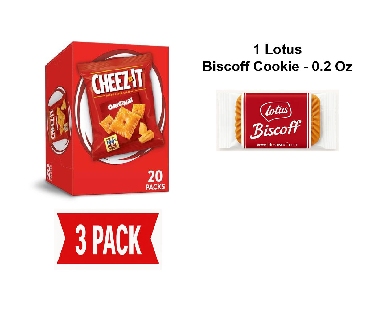 Cheez-It Cheese Crackers, Baked Snack Crackers, Lunch Snacks, Original ...