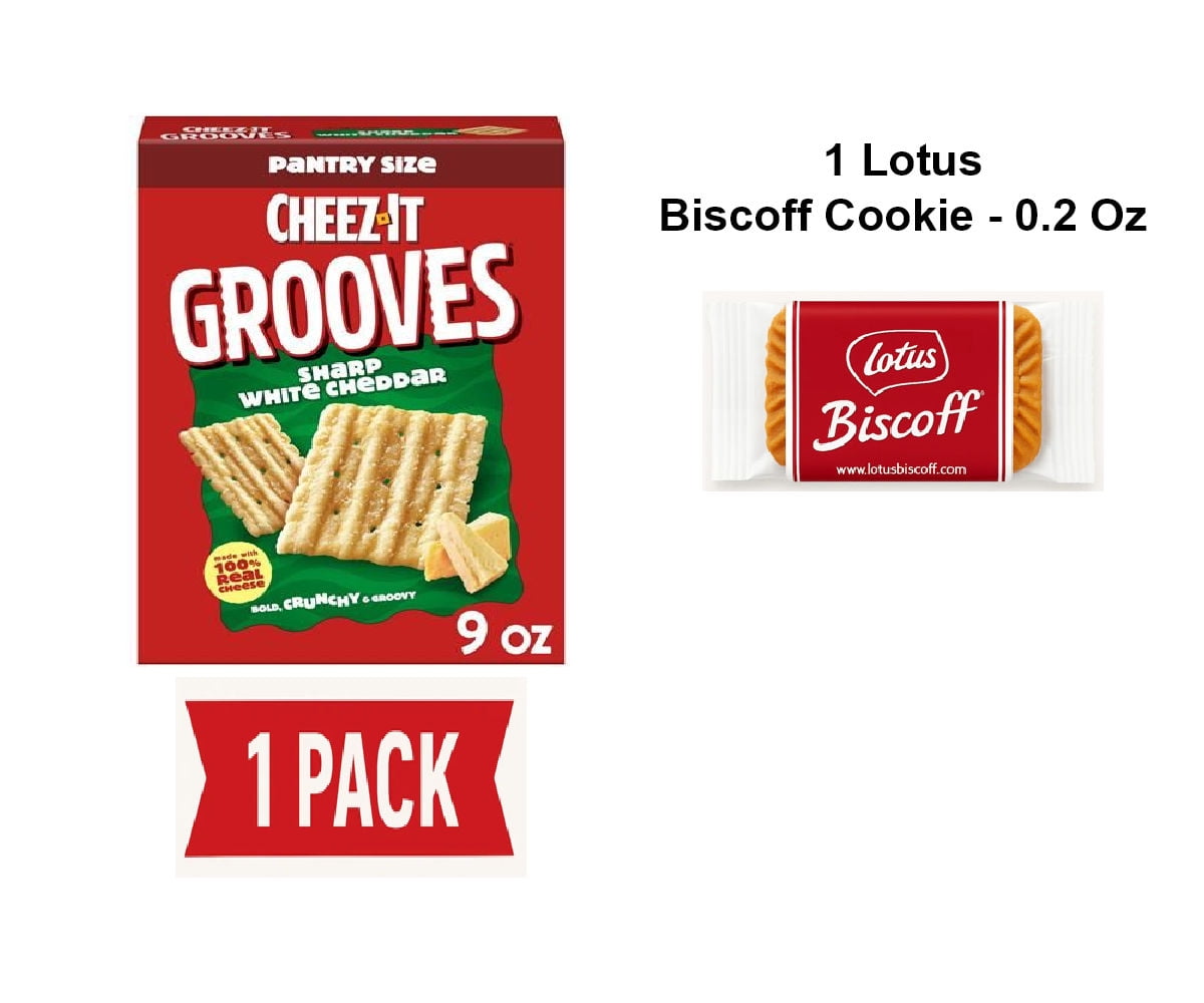 Cheez-It Grooves Crunchy Cheese Crackers, Snack Crackers, Lunch Snacks ...