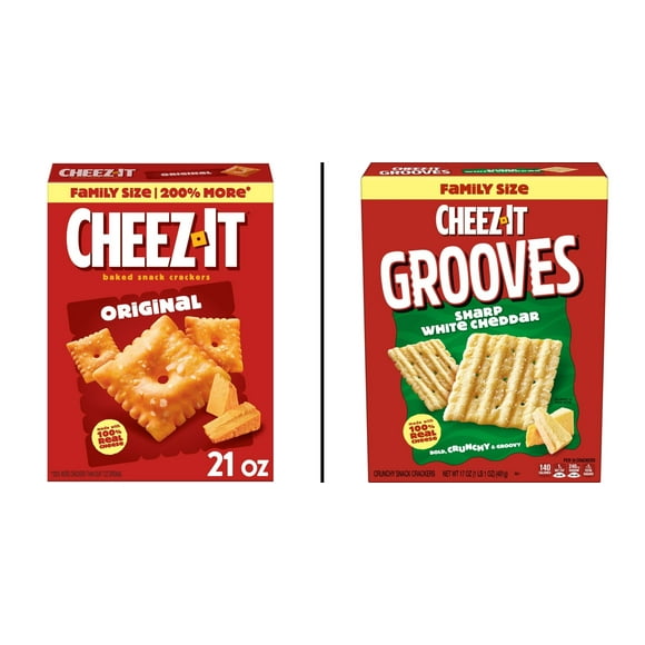 Cheez-It Grooves in Cheez-Its - Walmart.com