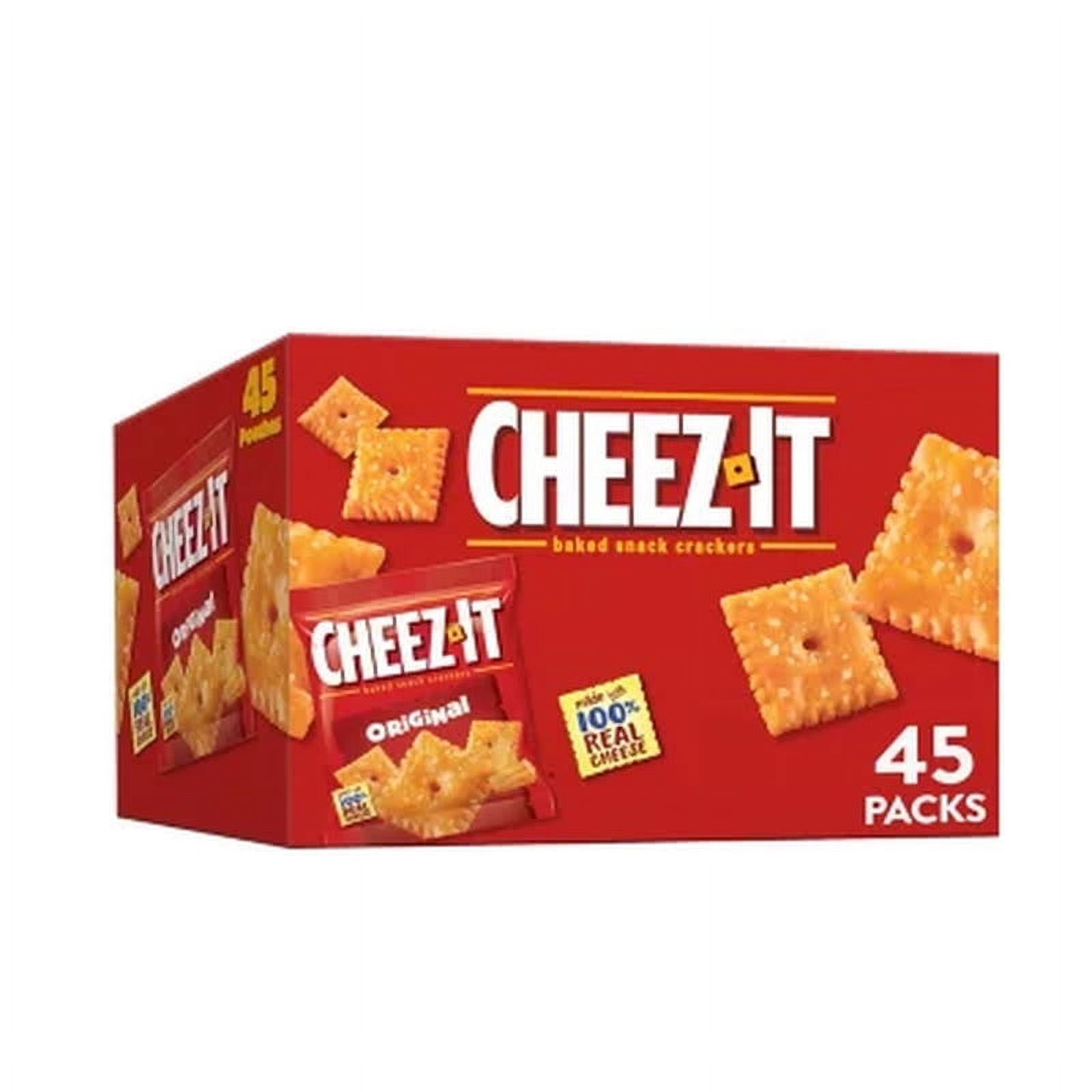 Cheez-It Original Baked Snack Crackers 1.5 Oz., 45 Pk. - Walmart.com