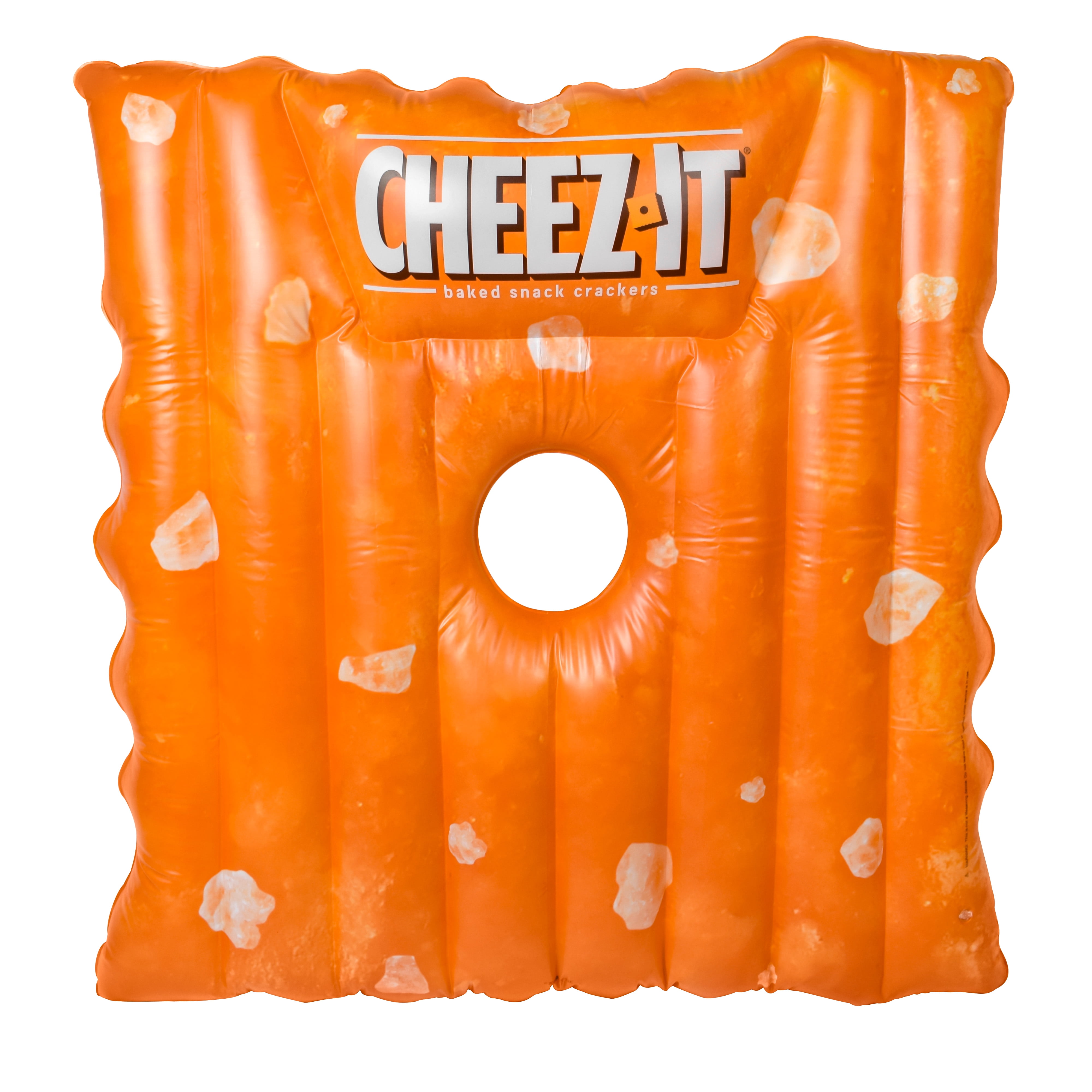 Cheez-It Inflatable Pool Float Large Square Cheese Snack Shape 4.5 ...