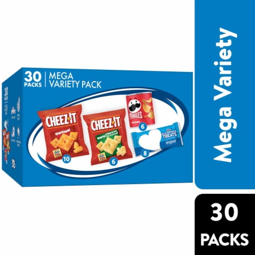Cheez-It, Pringles, & Rice Krispie Treats Mega Variety Pack 30 ct / 1 ...