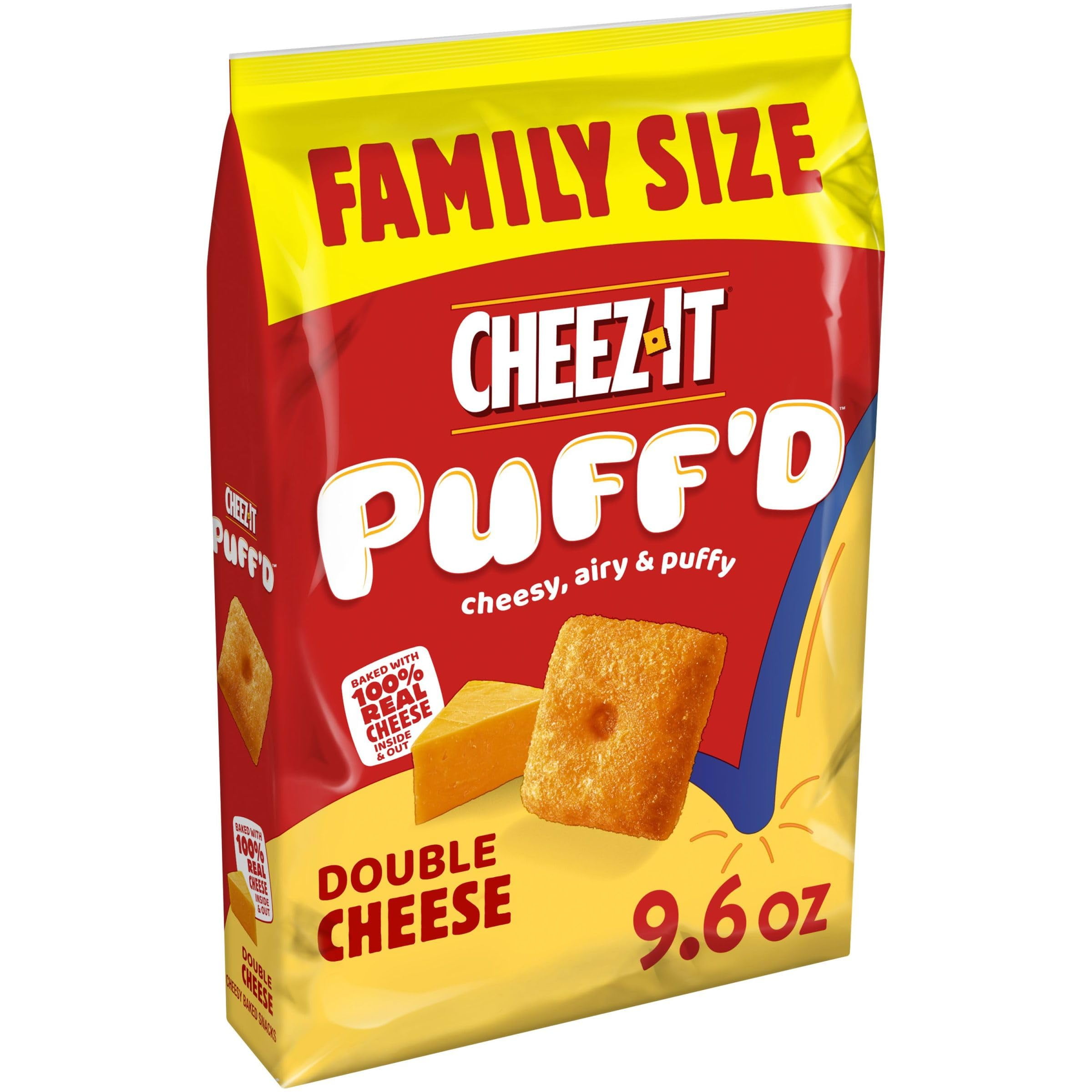 Cheez-It Puff'd Cheesy Baked Snacks, Puffed Snack Crackers, Kids Snacks ...