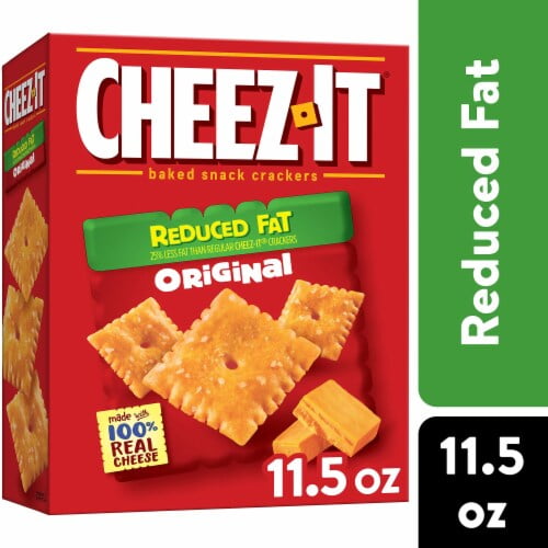Cheez-It Reduced Fat Original Cheese Crackers 11.5 oz - Walmart.com