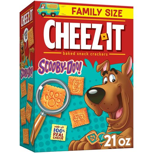 Cheez-It Scooby-Doo! Cheese Crackers, Baked Snack Crackers, Office And ...