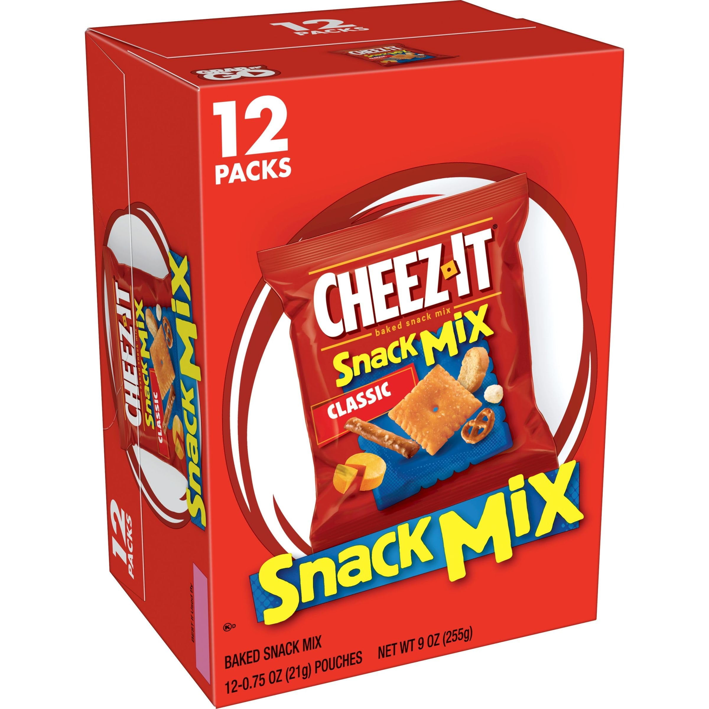 Cheez-It Snack Mix, Lunch Snacks, HYZ01 Office and Kids Snacks, Classic ...