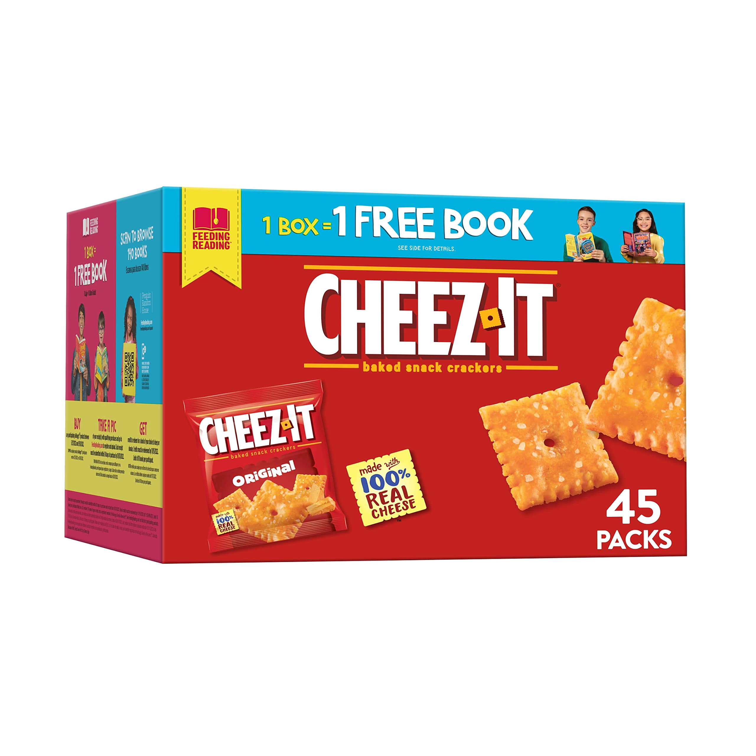 Cheez-It Snack Pack, Original, MMF7 67.5 Ounce - Walmart.com