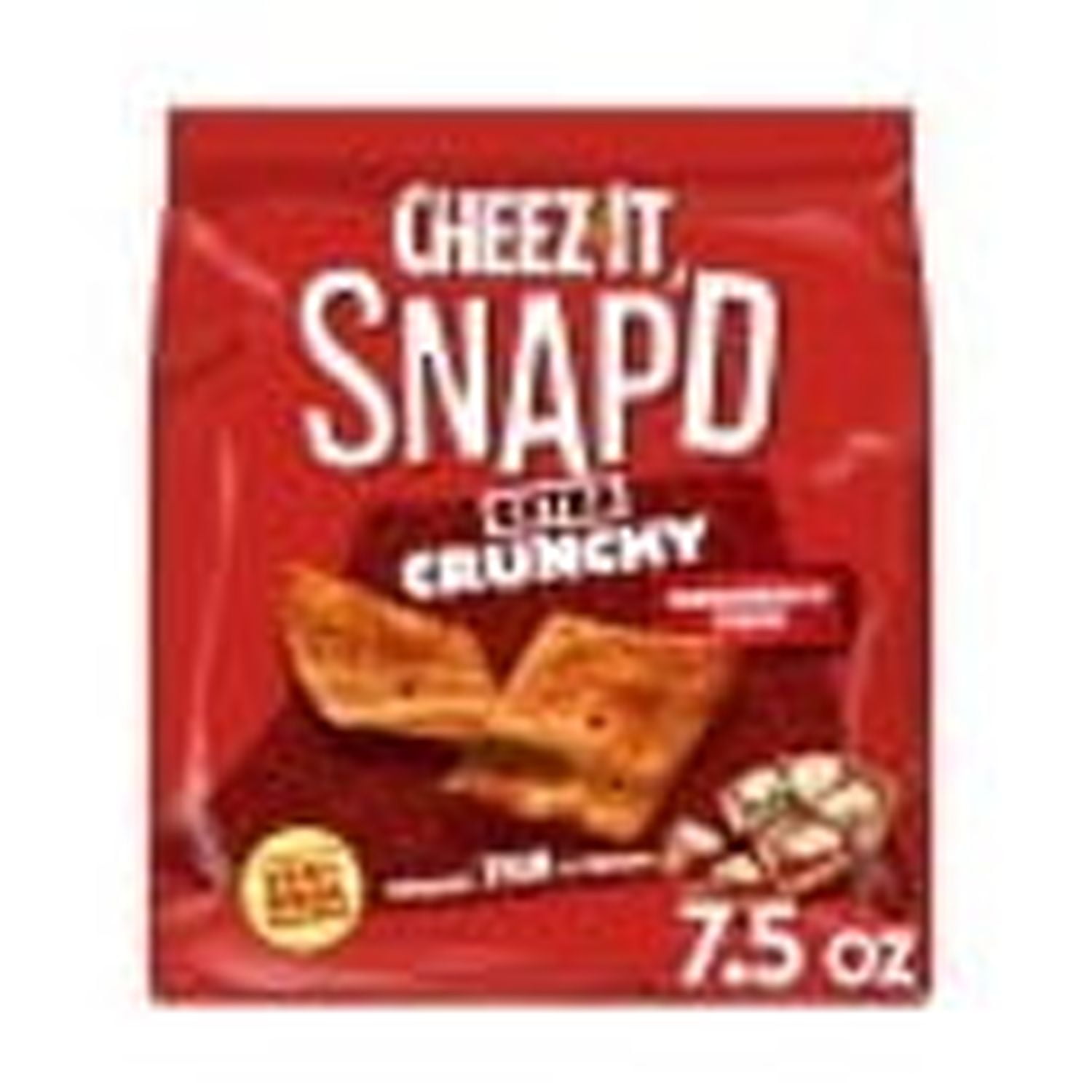 Cheez-It Extra Crunchy Margherita Pizza Snacks 7.5 oz Thin Crisps Baked ...
