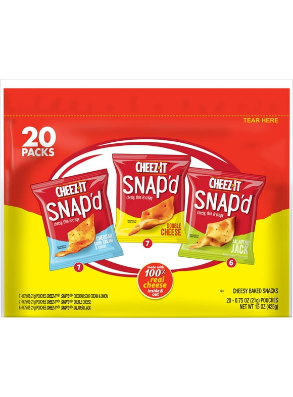 Cheez-It Snap'd in Cheez-Its - Walmart.com