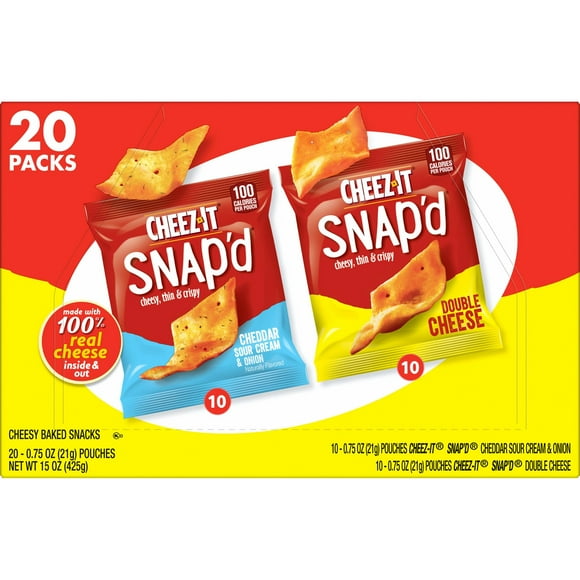 Cheez-It Snap'd in Cheez-Its - Walmart.com