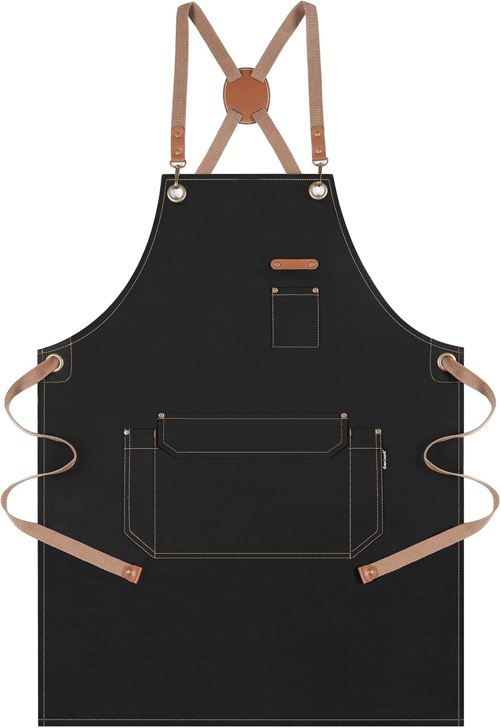 Chef Apron for Men Women with Gift Box Pack, Cross Back Apron with ...