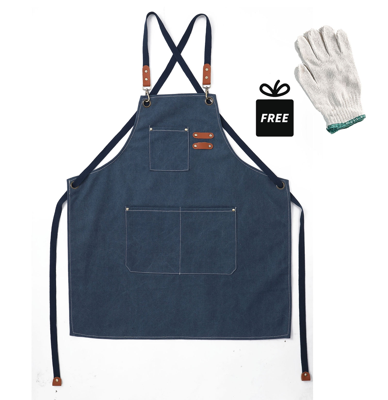Chef Aprons for Men, Women ,Water-Resistant with Large Pockets, Ideal ...