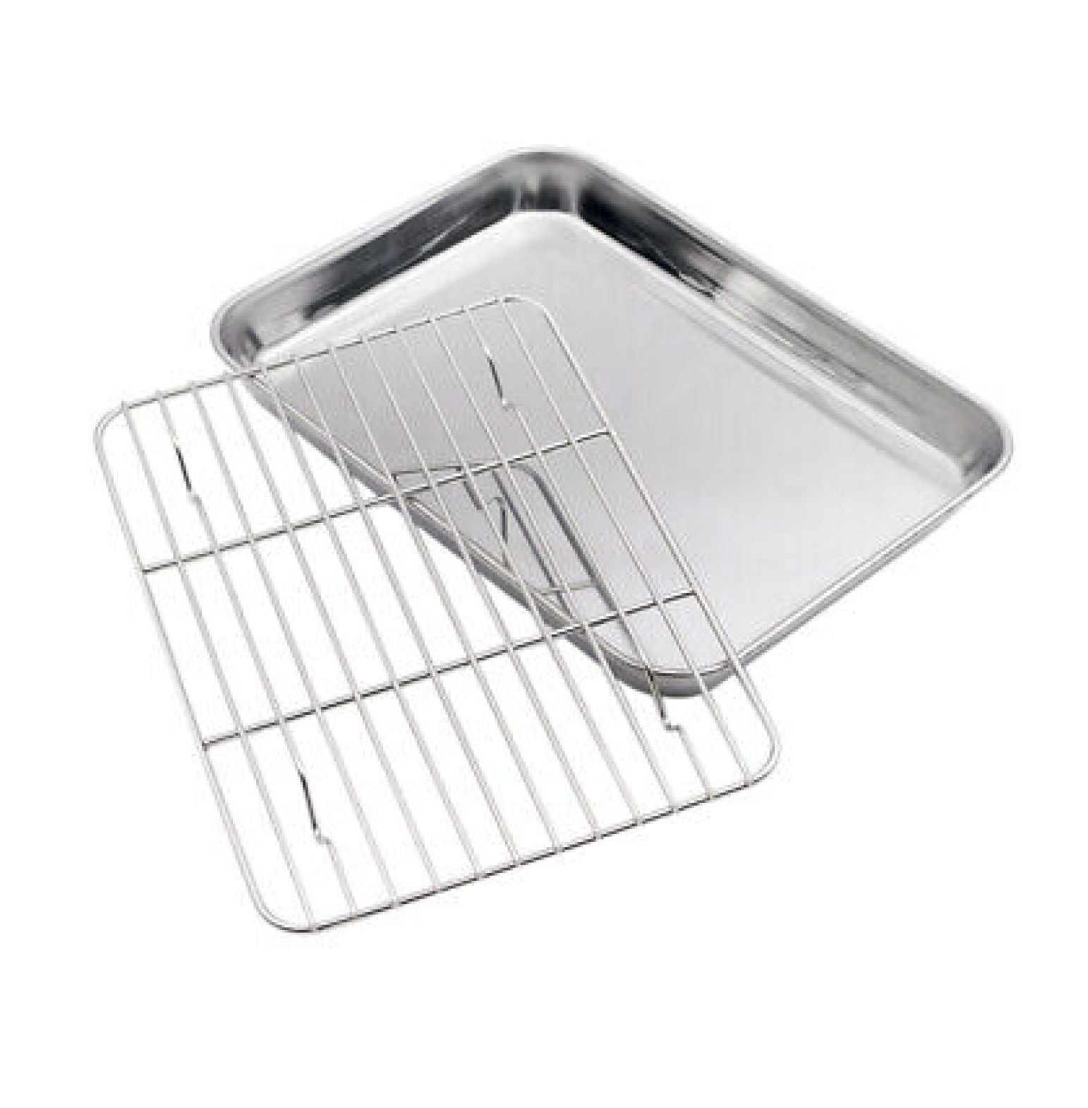 Chef Baking Sheet and Rack Set Stainless Steel Cookie Sheet Cooling ...