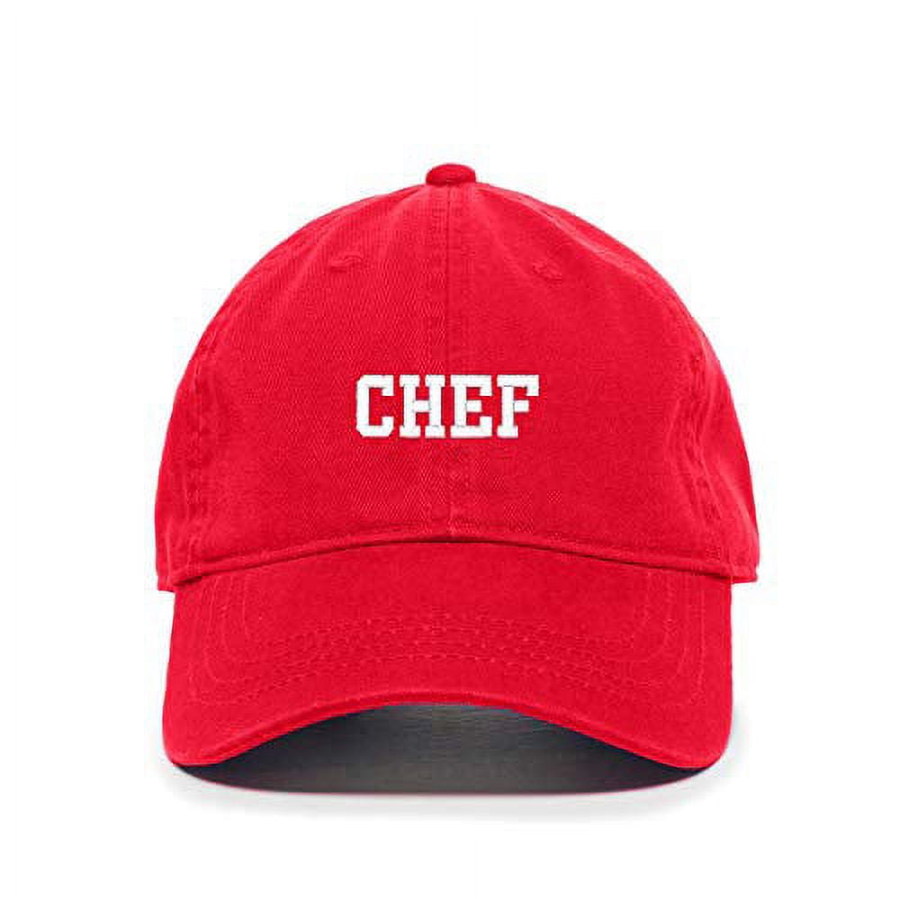 Chef Baseball Cap Embroidered Cotton Adjustable Dad Hat - Walmart.com