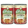 Chef Boyardee Beef Lasagna, Microwave Pasta, 15 Oz, Pack of 2 - Walmart.com