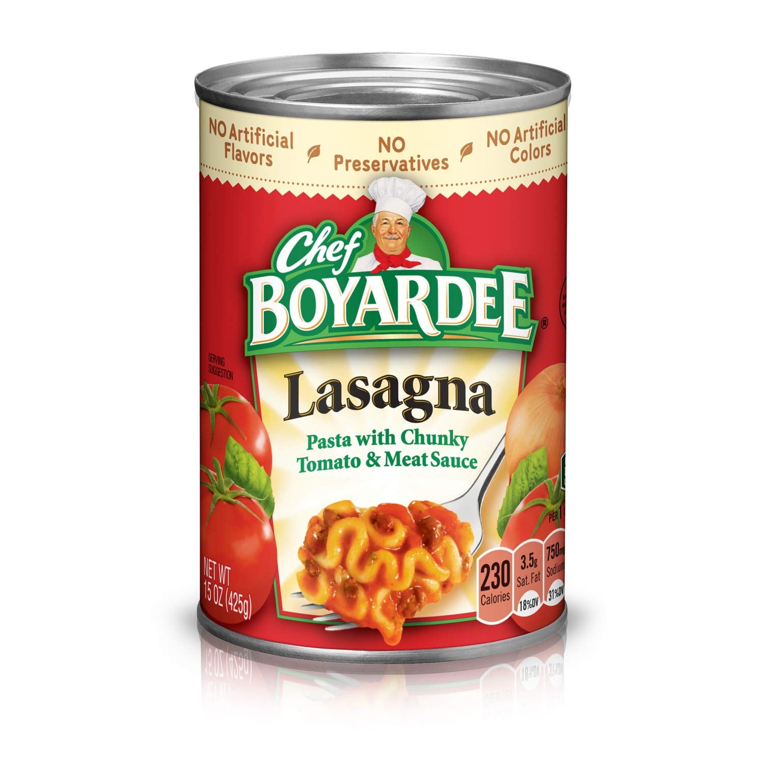 Chef Boyardee Lasagna, 15 oz, 12 Pack AIS1 - Walmart.com