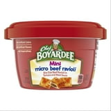 Chef Boyardee Mini Micro Beef Ravioli, 7.5 oz - Walmart.com