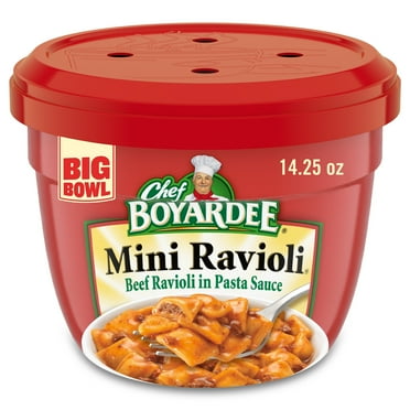 Chef Boyardee Beef Ravioli Microwave Meal (Pack of 2) - Walmart.com