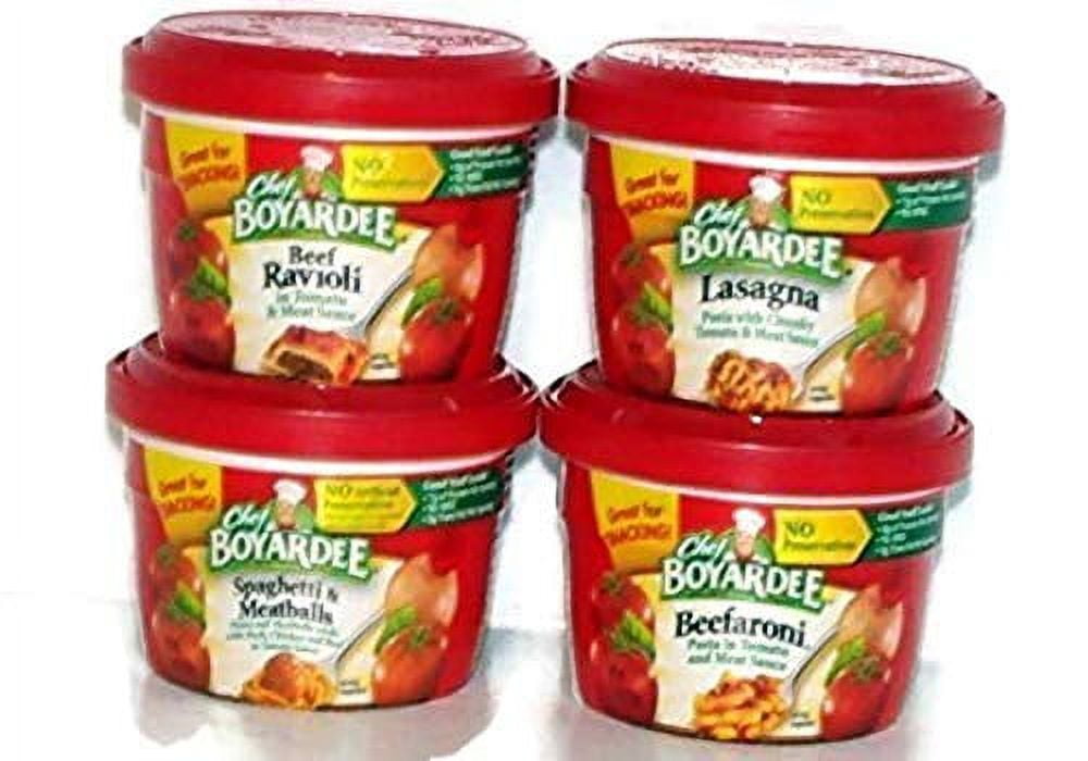 Chef Boyardee Variety Pack Microwavable Bowls 4 Pack (7.5 Oz. Each ...