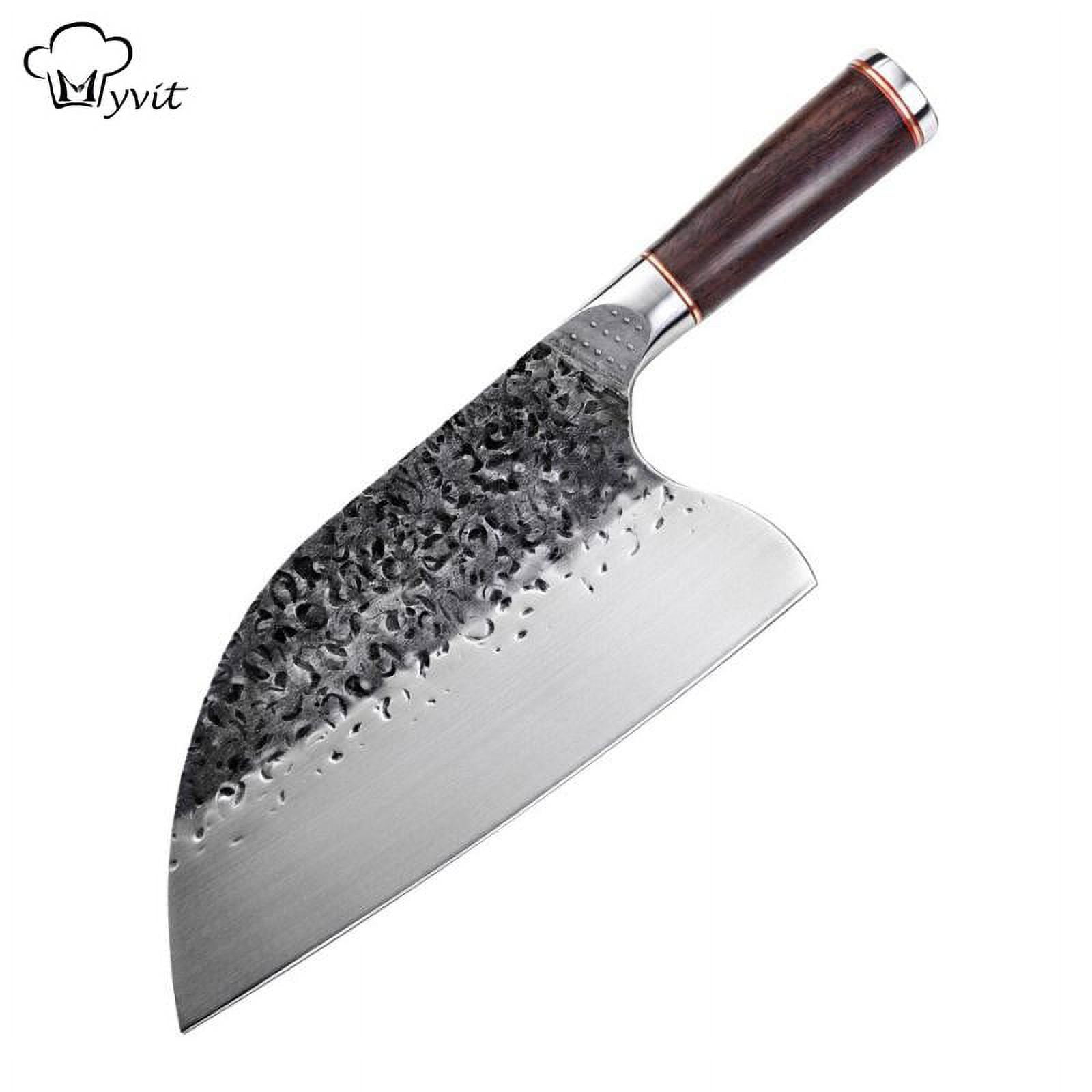 Chef Butcher Knife Handmade Forged Kitchen Knives Chinese Chop Cleaver ...