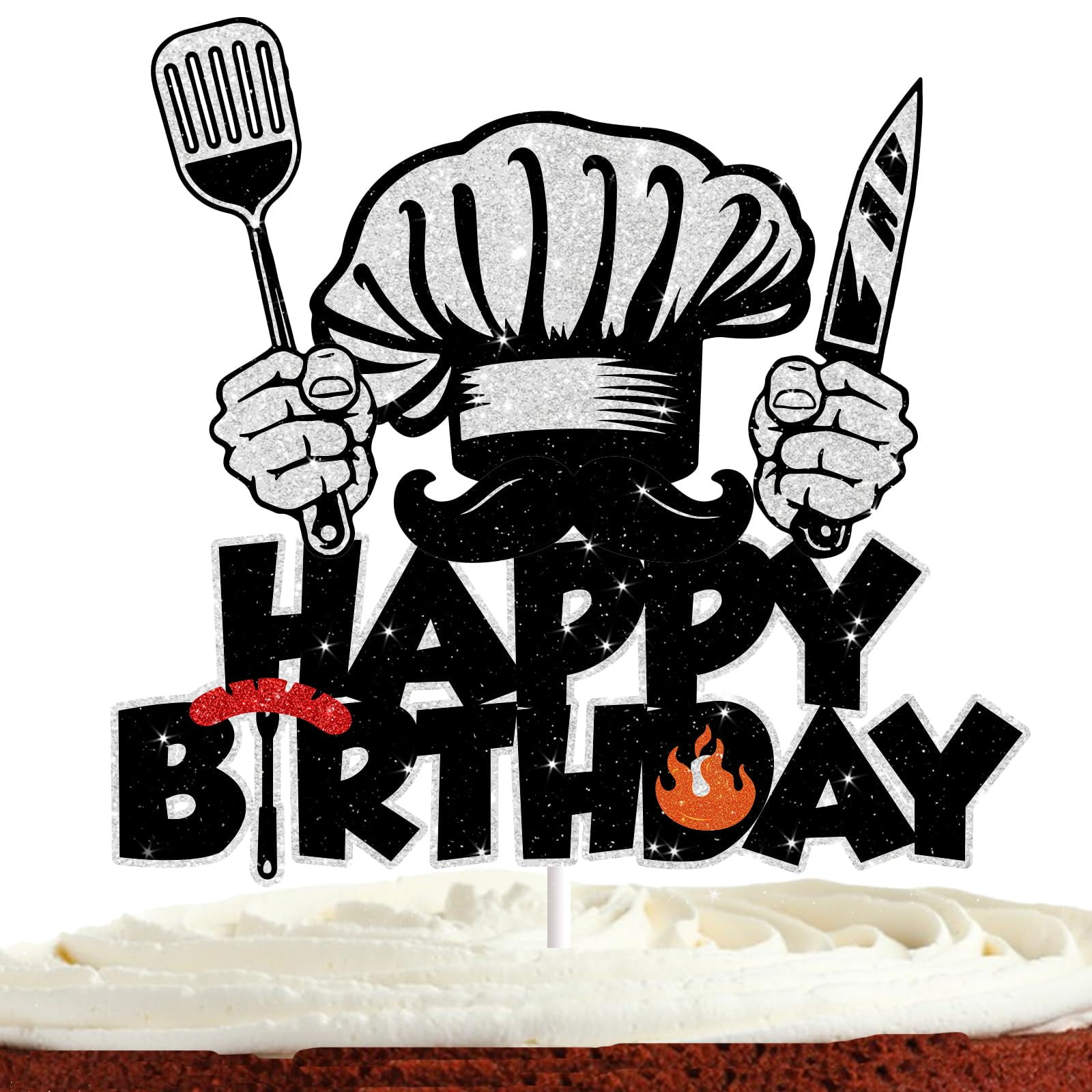 Chef Cake Topper for Boys Girls RST1 Men Happy Birthday Masterchef ...