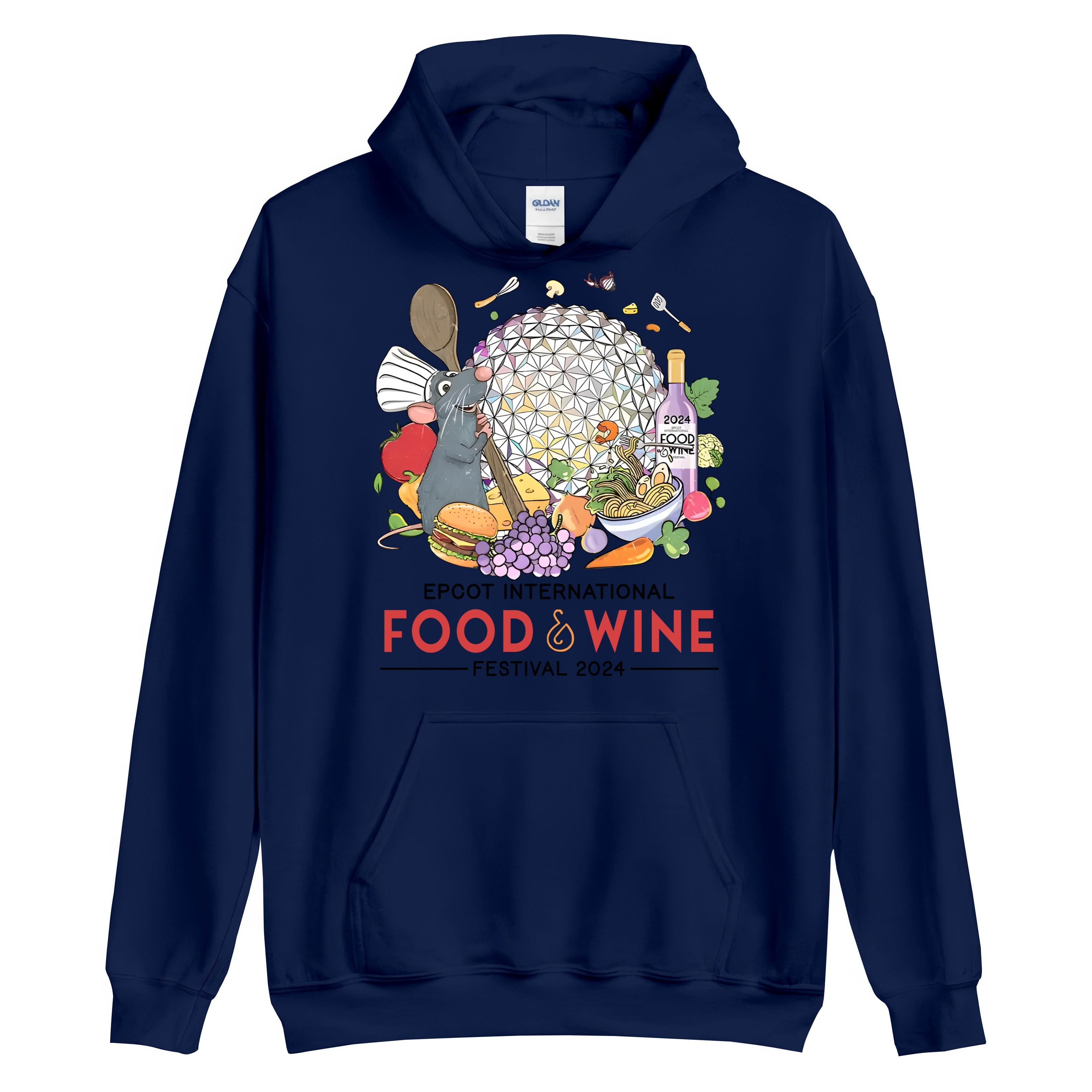 Chef Cartoon Character Shirt, International Food and Wine Festival 2024 ...
