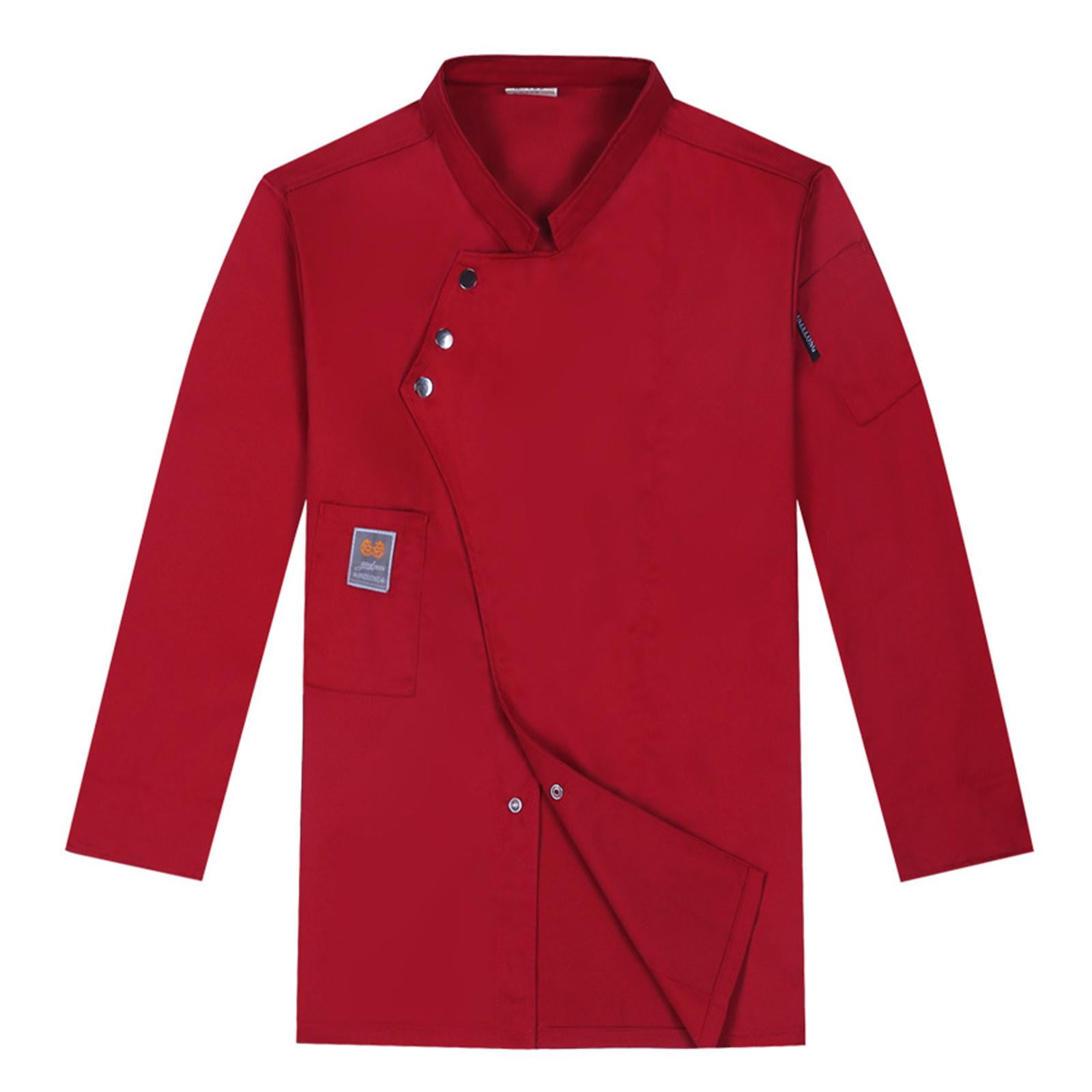 Chef Coat Chef Jacket Chef Wear Long Sleeve Cooking Classic Waiter ...